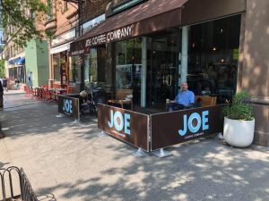 Outdoor Restaurant Patio Fencing | Cafe Barriers NYC